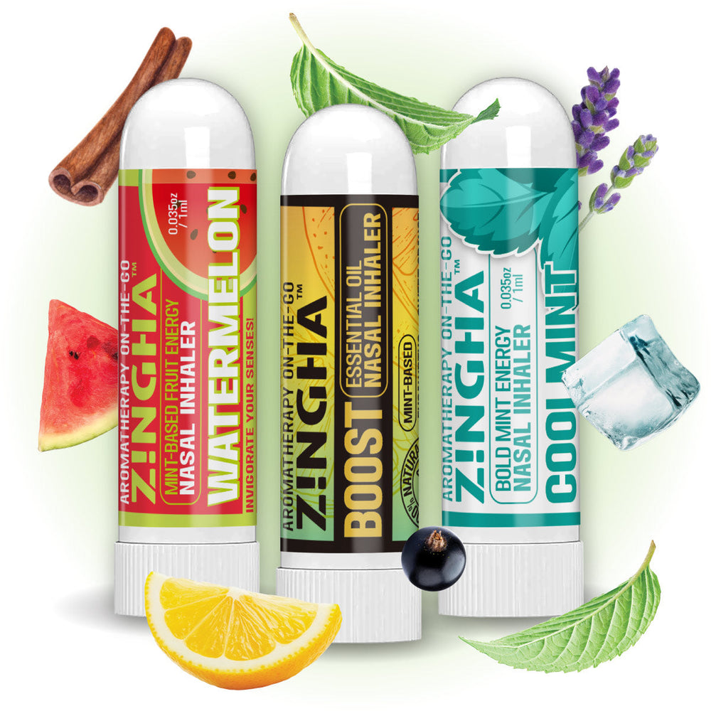 Z!NGHA - Double Nasal Inhaler Aromatherapy