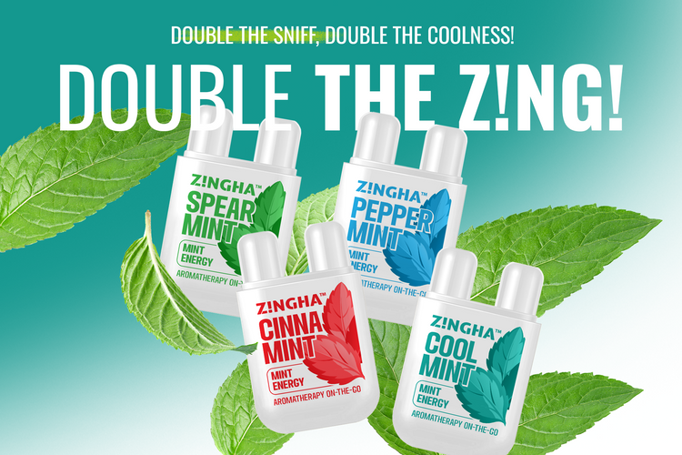 Z!NGHA - Double Nasal Inhaler Aromatherapy