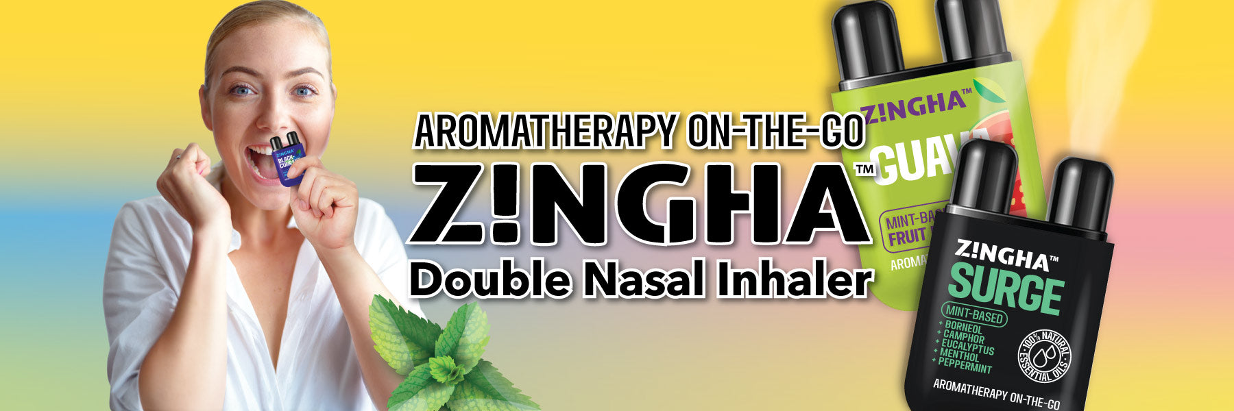 Zngha - Double Nasal Inhaler – Z!NGHA