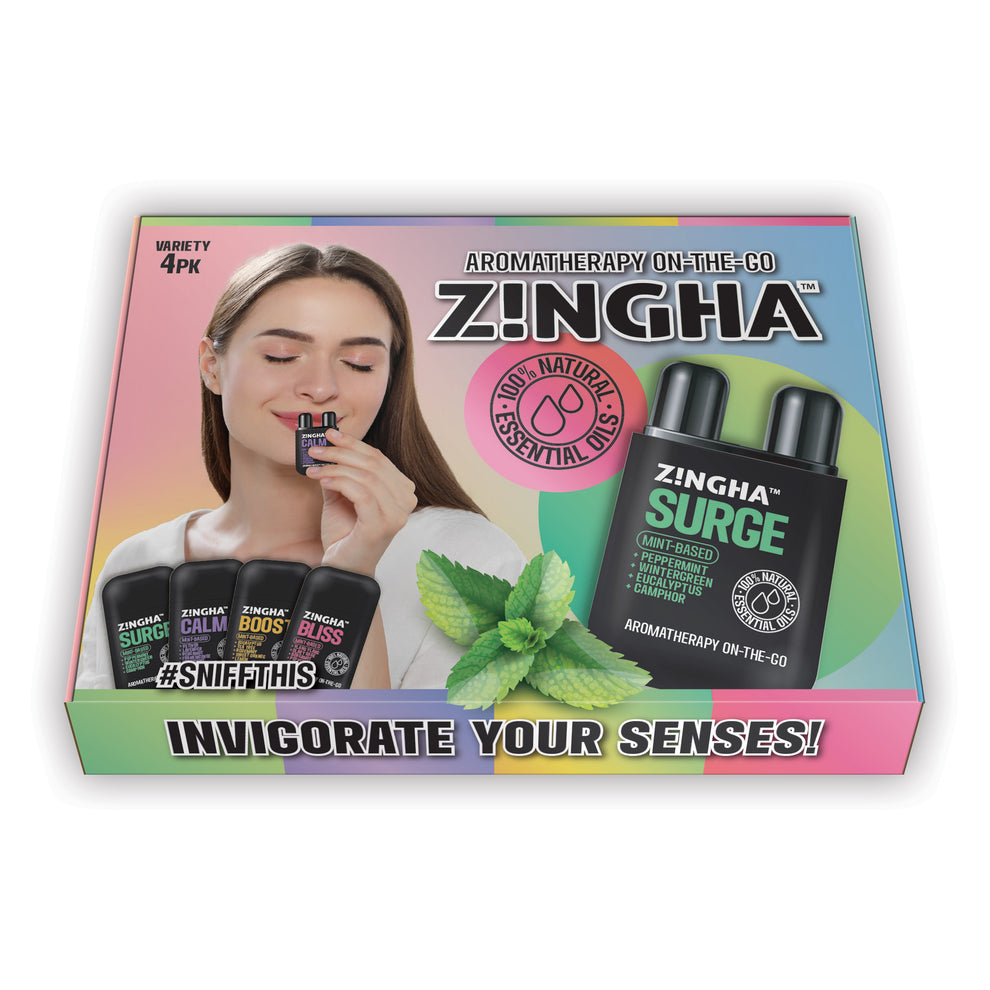 ESSENTIALS Double Nasal Inhaler - Variety 4 Pack – Z!NGHA
