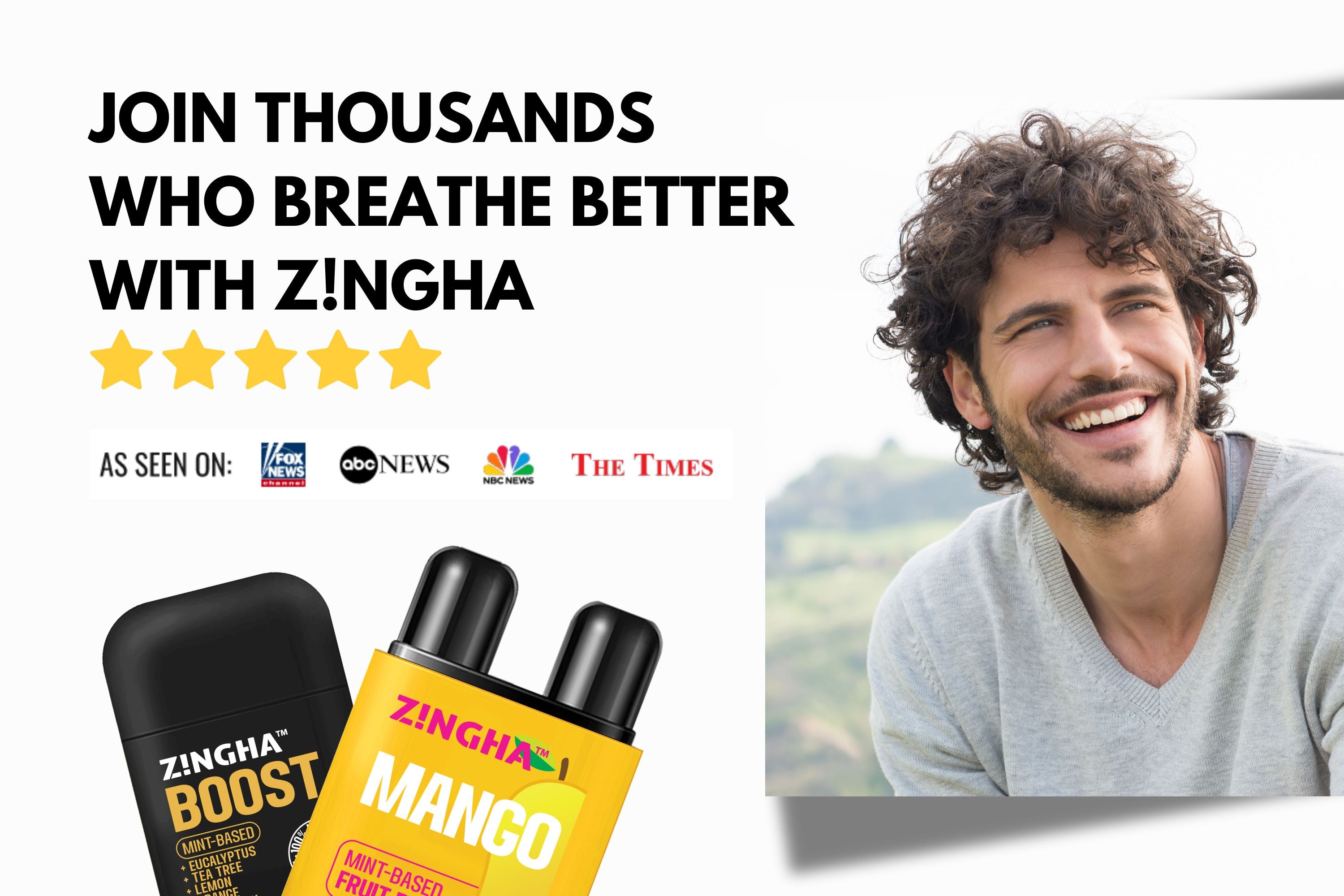 Zngha - Double Nasal Inhaler – Z!NGHA